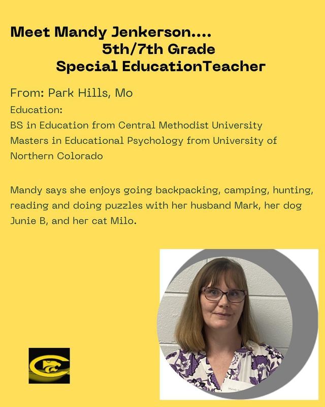 Introducing Mandy Jenkerson | Crawford County R-II Schools